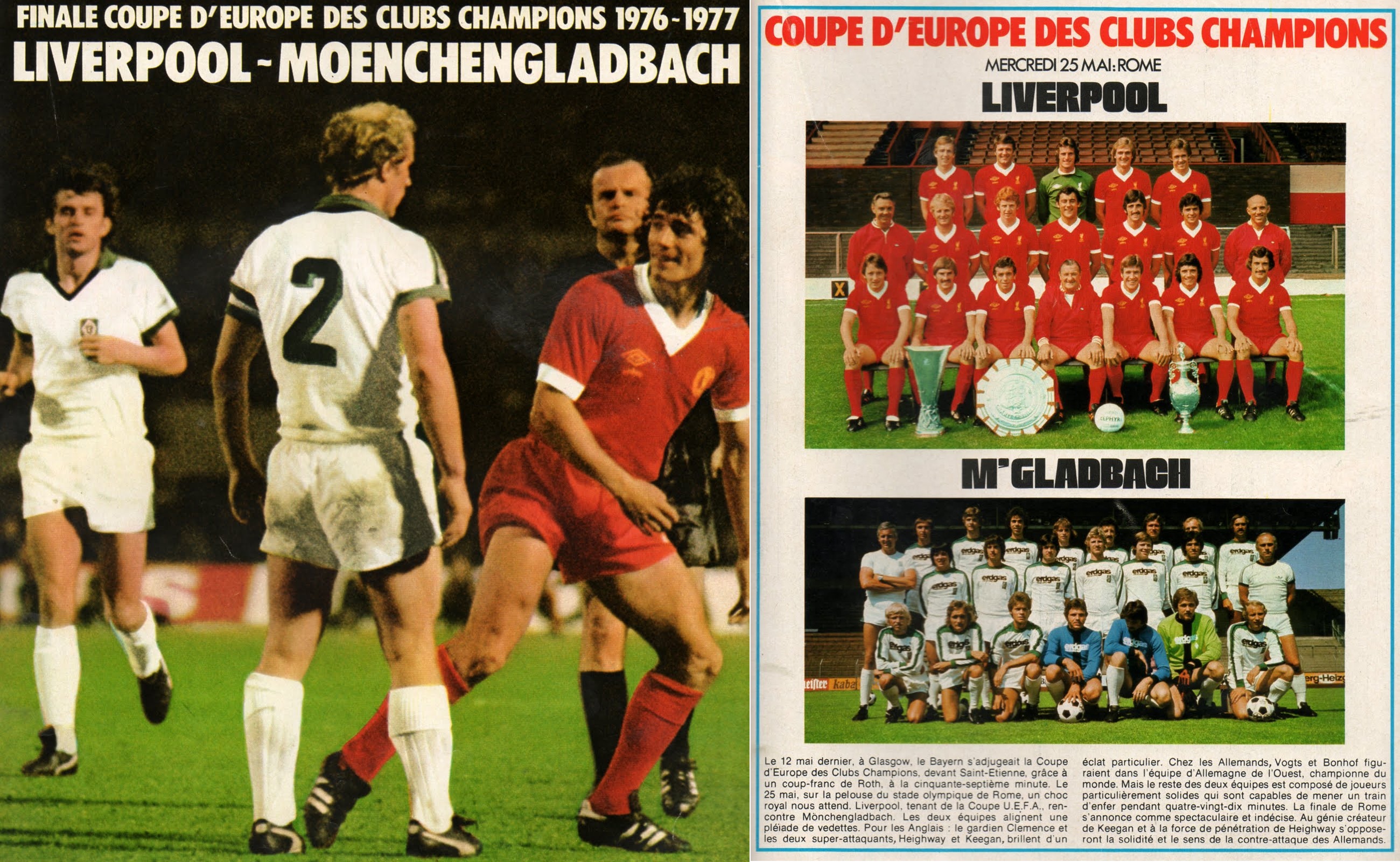 Matchdetails from Liverpool - Borussia Moenchengladbach played on ...