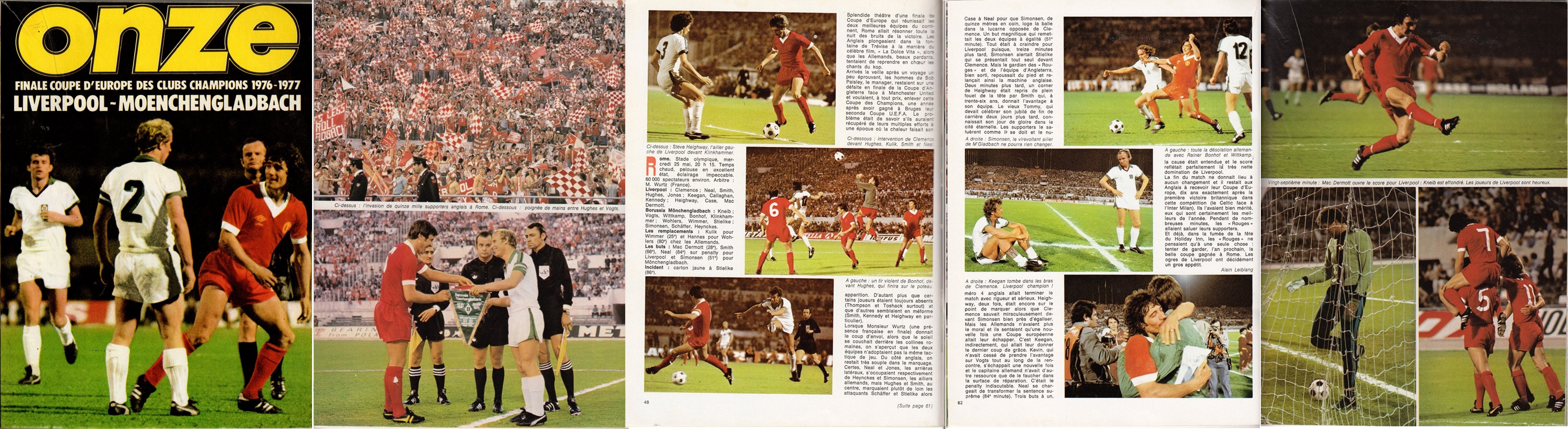 Matchdetails from Liverpool - Borussia Moenchengladbach played on ...