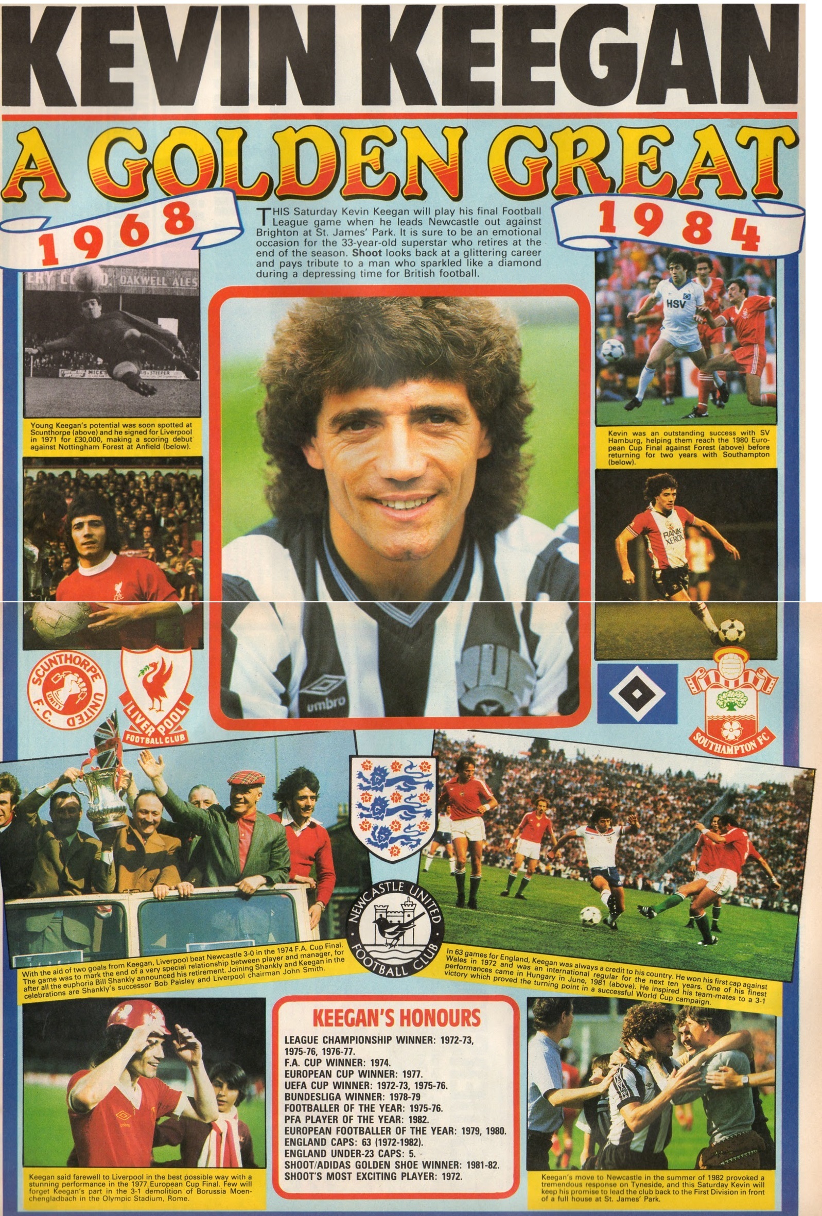 Liverpool career stats for Kevin Keegan - LFChistory - Stats galore for ...