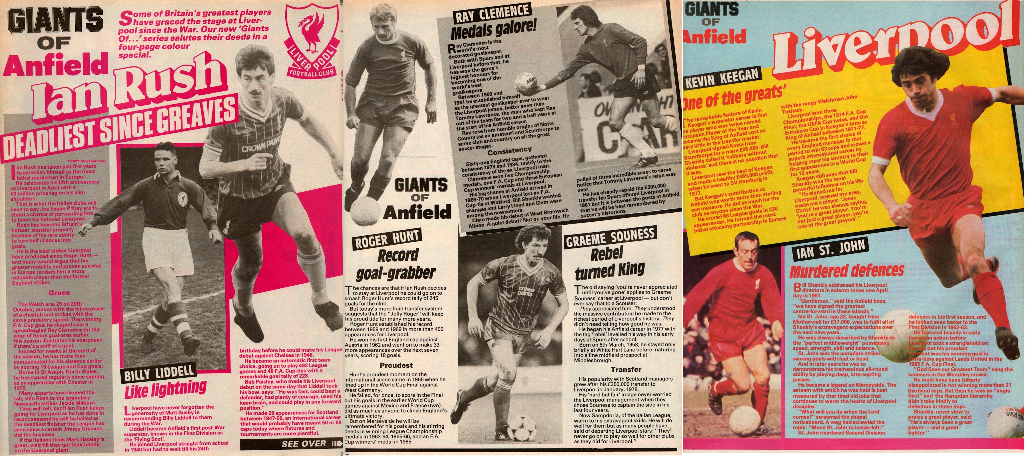 Liverpool career stats for Ian Rush - LFChistory - Stats galore for ...