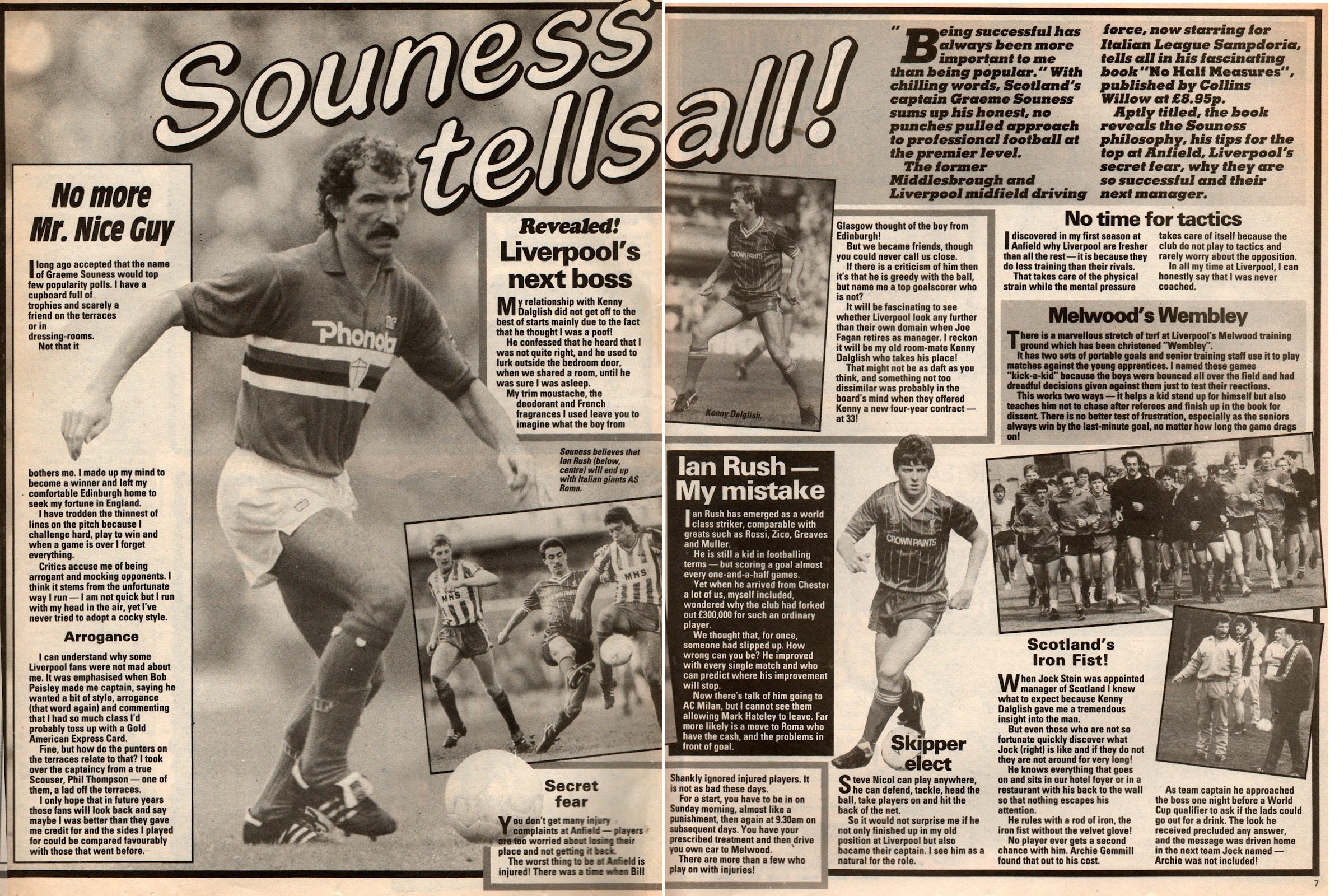 Liverpool career stats for Graeme Souness - LFChistory - Stats galore ...