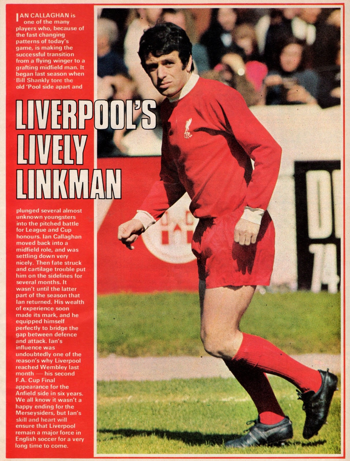 Liverpool career stats for Ian Callaghan - LFChistory - Stats galore ...