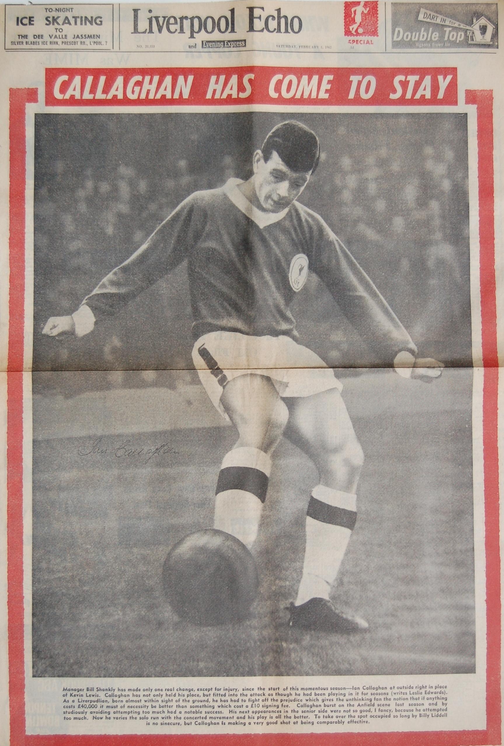 Liverpool career stats for Ian Callaghan - LFChistory - Stats galore ...