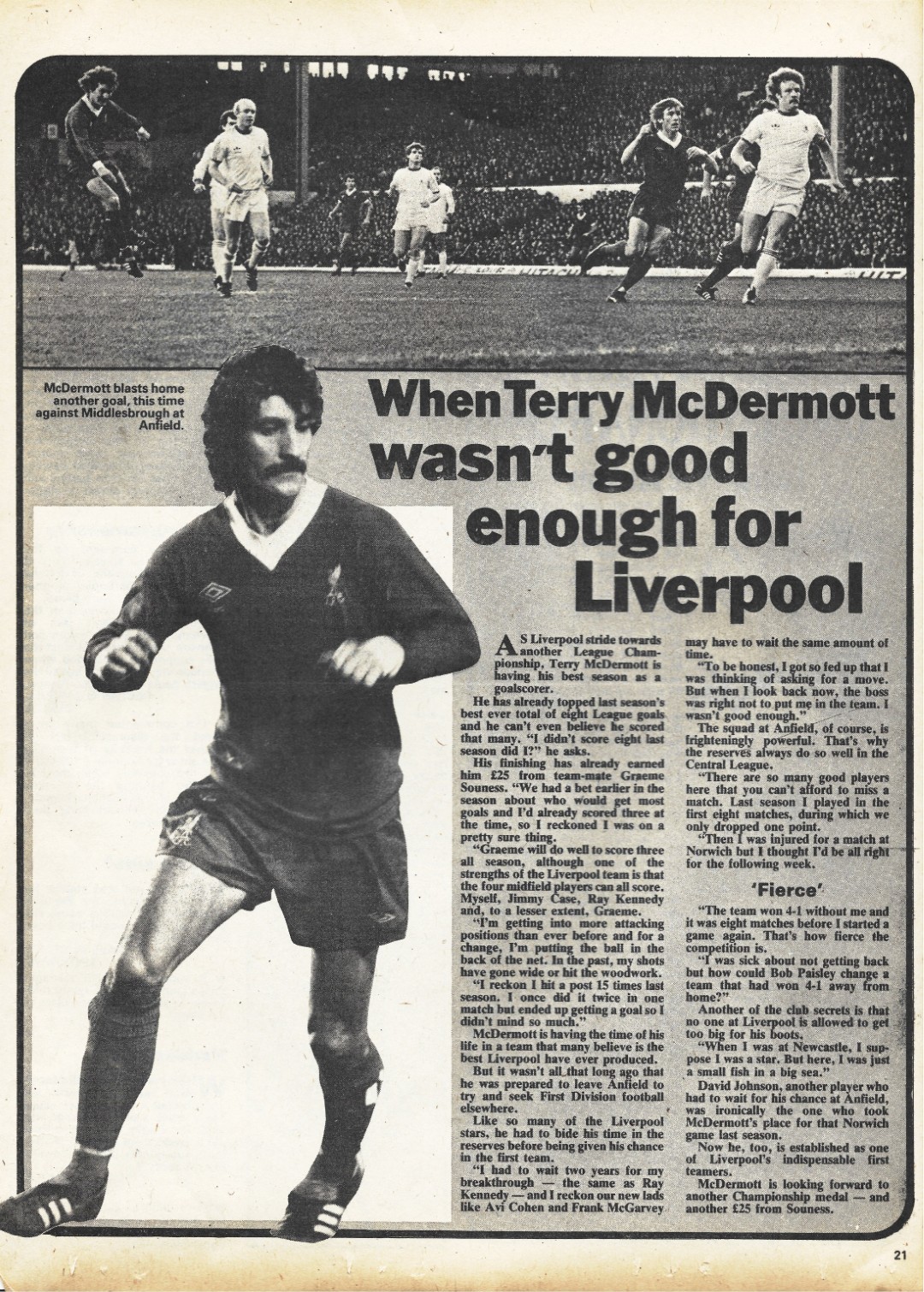 Liverpool career stats for Terry McDermott - LFChistory - Stats galore ...