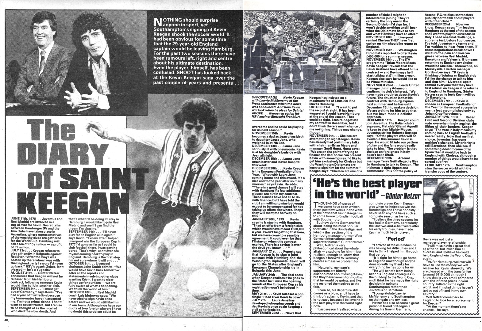 Liverpool career stats for Kevin Keegan - LFChistory - Stats galore for ...