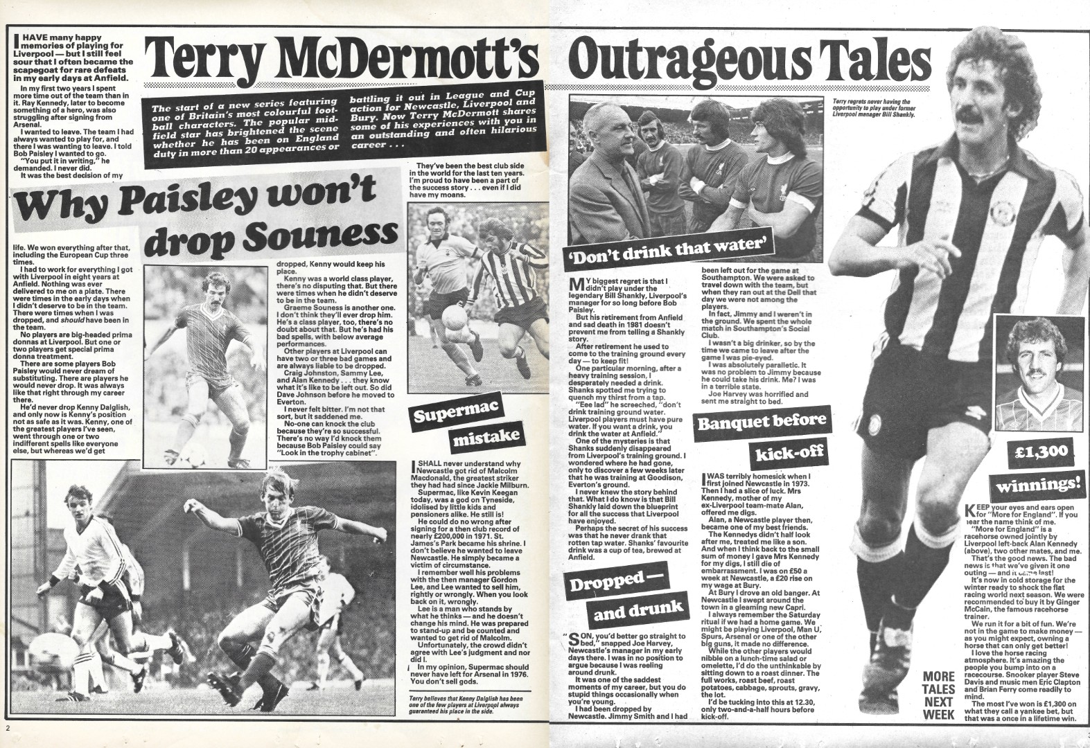 Liverpool career stats for Terry McDermott - LFChistory - Stats galore ...