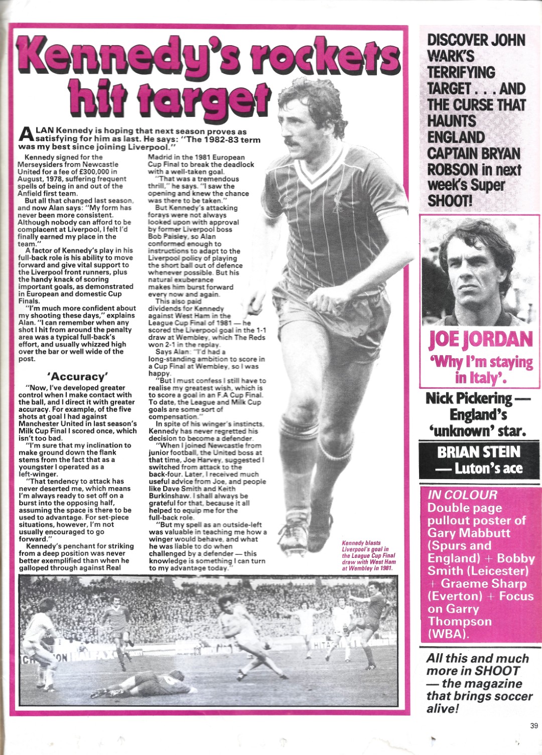 Liverpool career stats for Alan Kennedy - LFChistory - Stats galore for ...