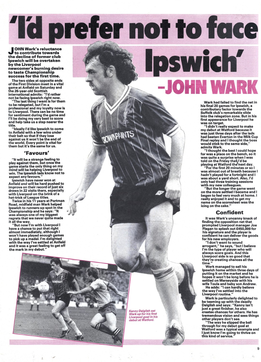 Liverpool career stats for John Wark - LFChistory - Stats galore for Liverpool FC!