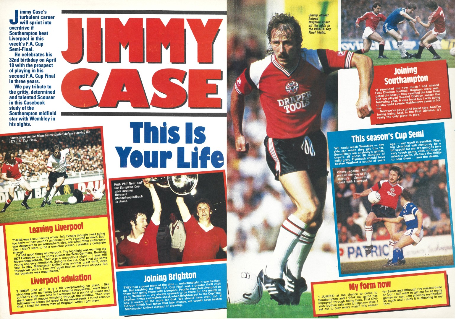 Liverpool career stats for Jimmy Case - LFChistory - Stats galore for ...