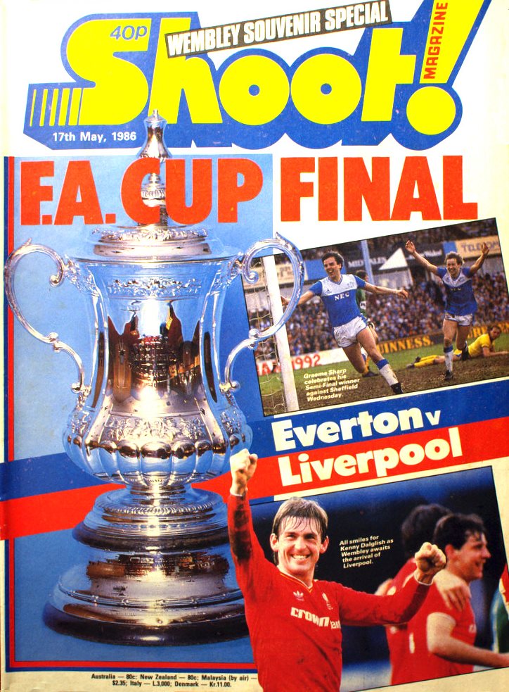 Matchdetails from Liverpool - Everton played on Saturday 10 May 1986 ...