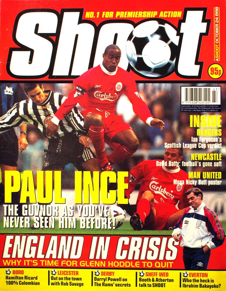 Liverpool career stats for Paul Ince - LFChistory - Stats galore for ...