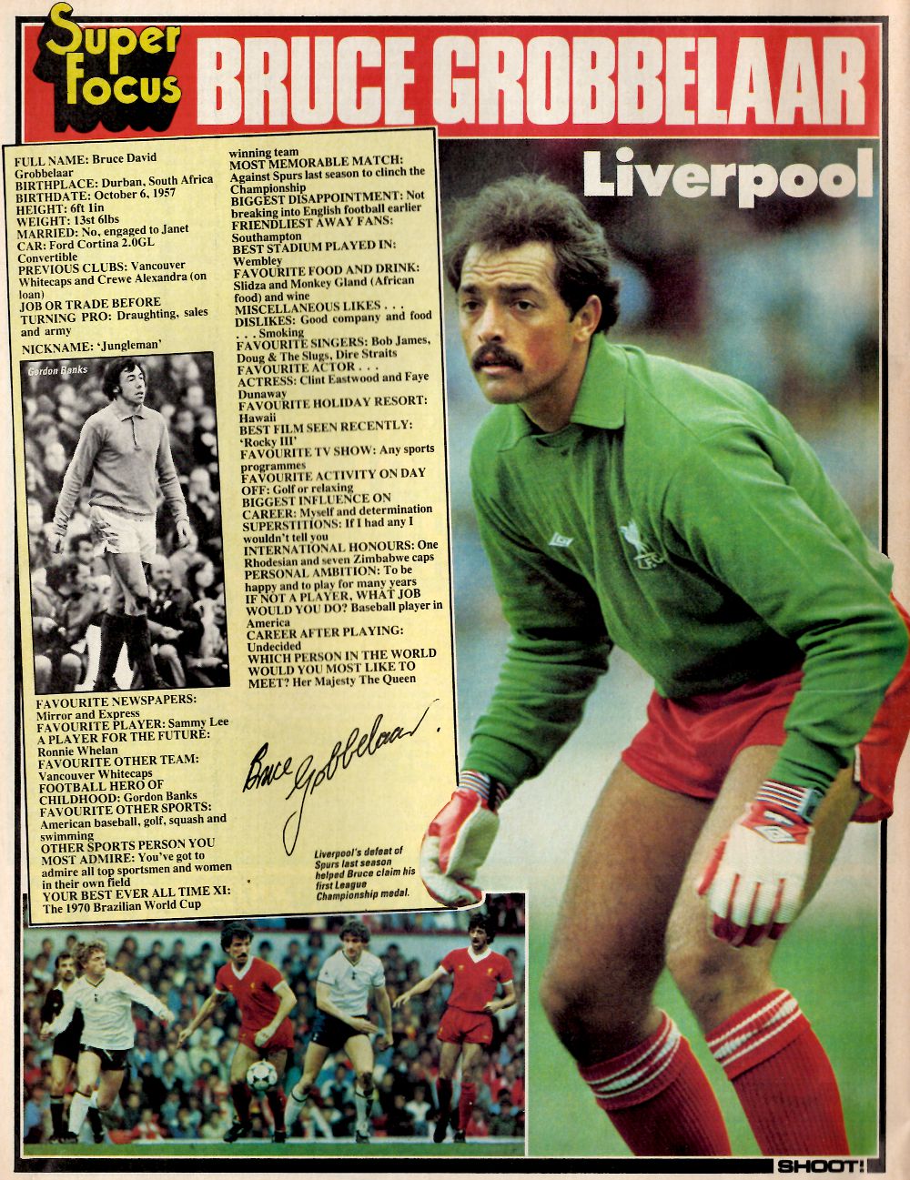Liverpool career stats for Bruce Grobbelaar - LFChistory - Stats galore ...