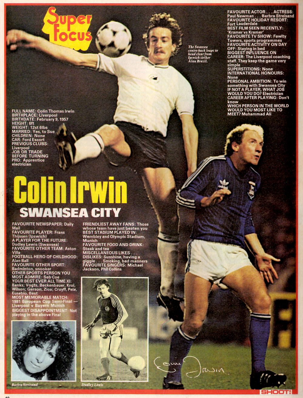 Liverpool career stats for Colin Irwin - LFChistory - Stats galore for ...