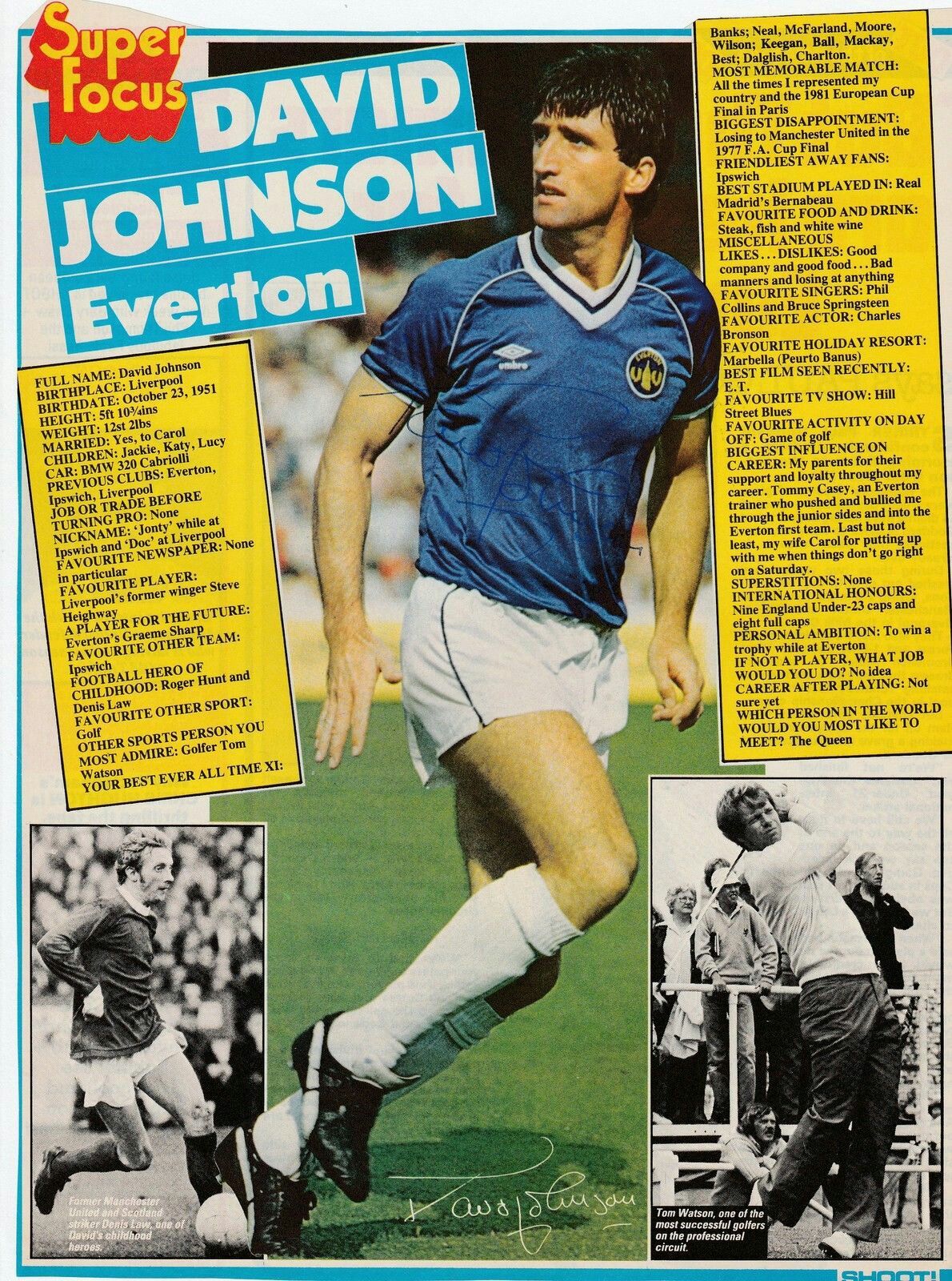 Liverpool career stats for David Johnson - LFChistory - Stats galore ...