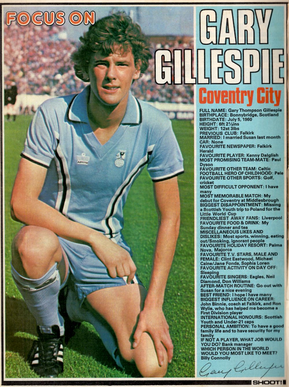 Liverpool career stats for Gary Gillespie - LFChistory - Stats galore ...