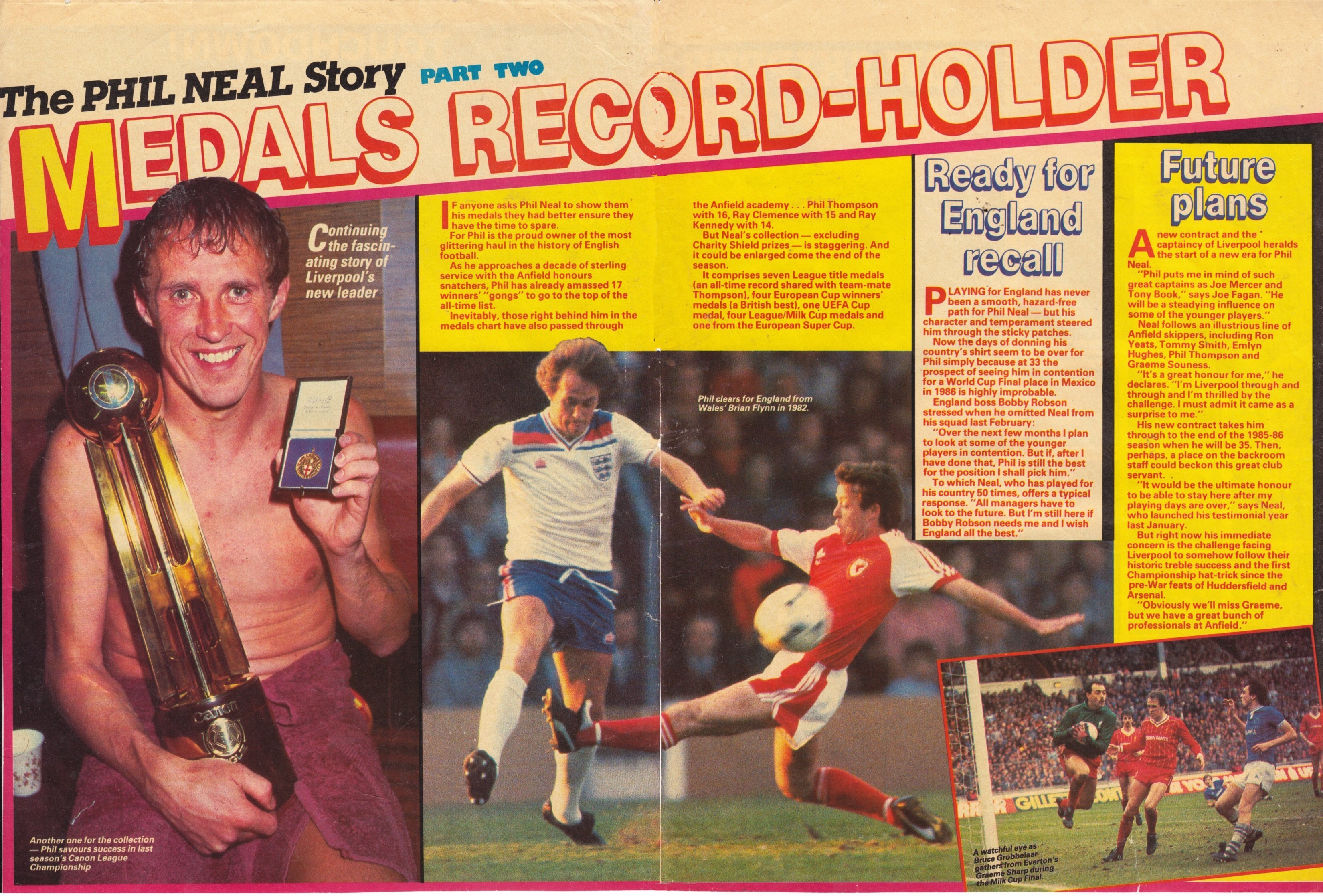 Liverpool career stats for Phil Neal - LFChistory - Stats galore for ...