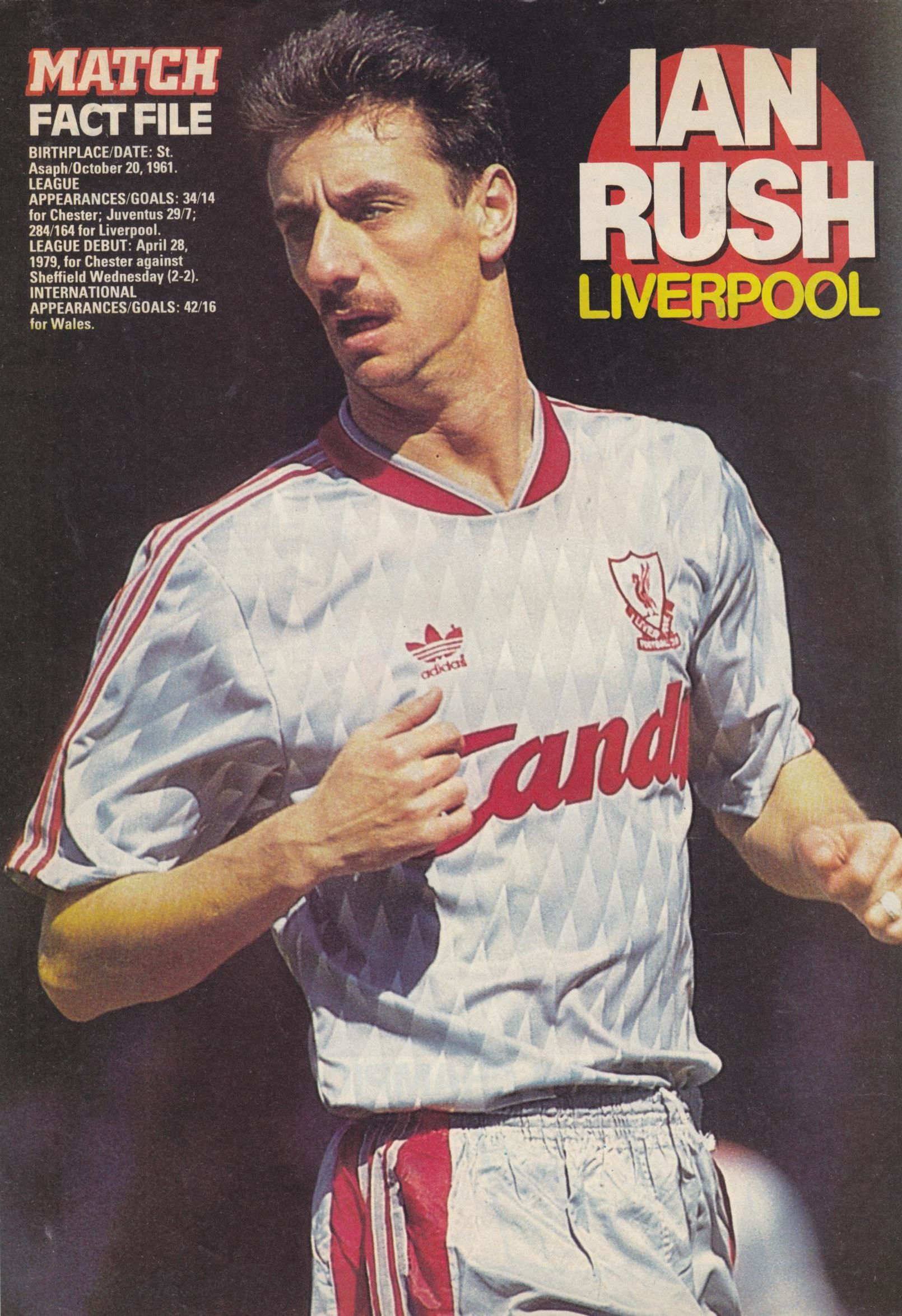 Liverpool career stats for Ian Rush - LFChistory - Stats galore for ...