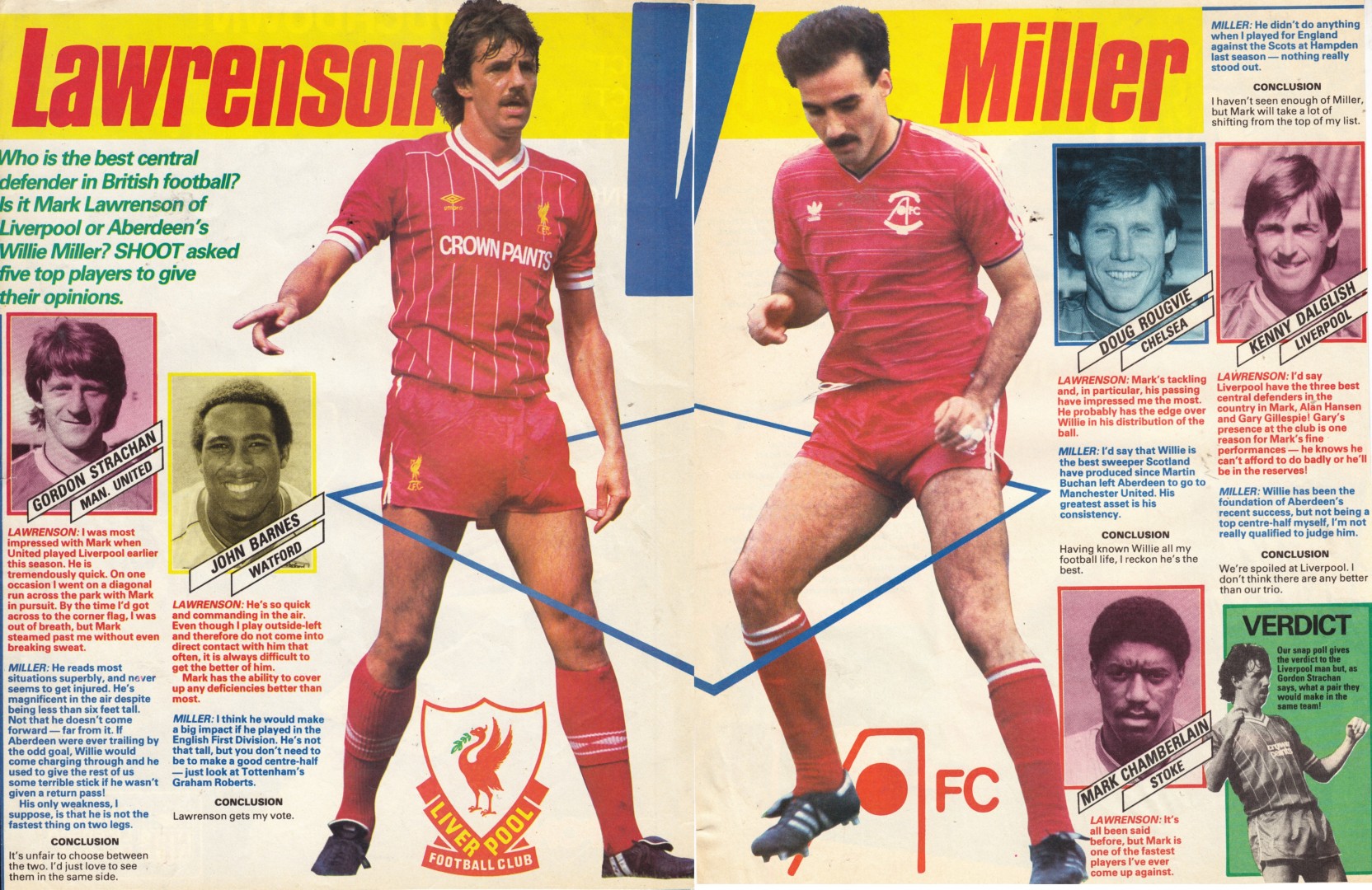 Liverpool career stats for Mark Lawrenson - LFChistory - Stats galore ...