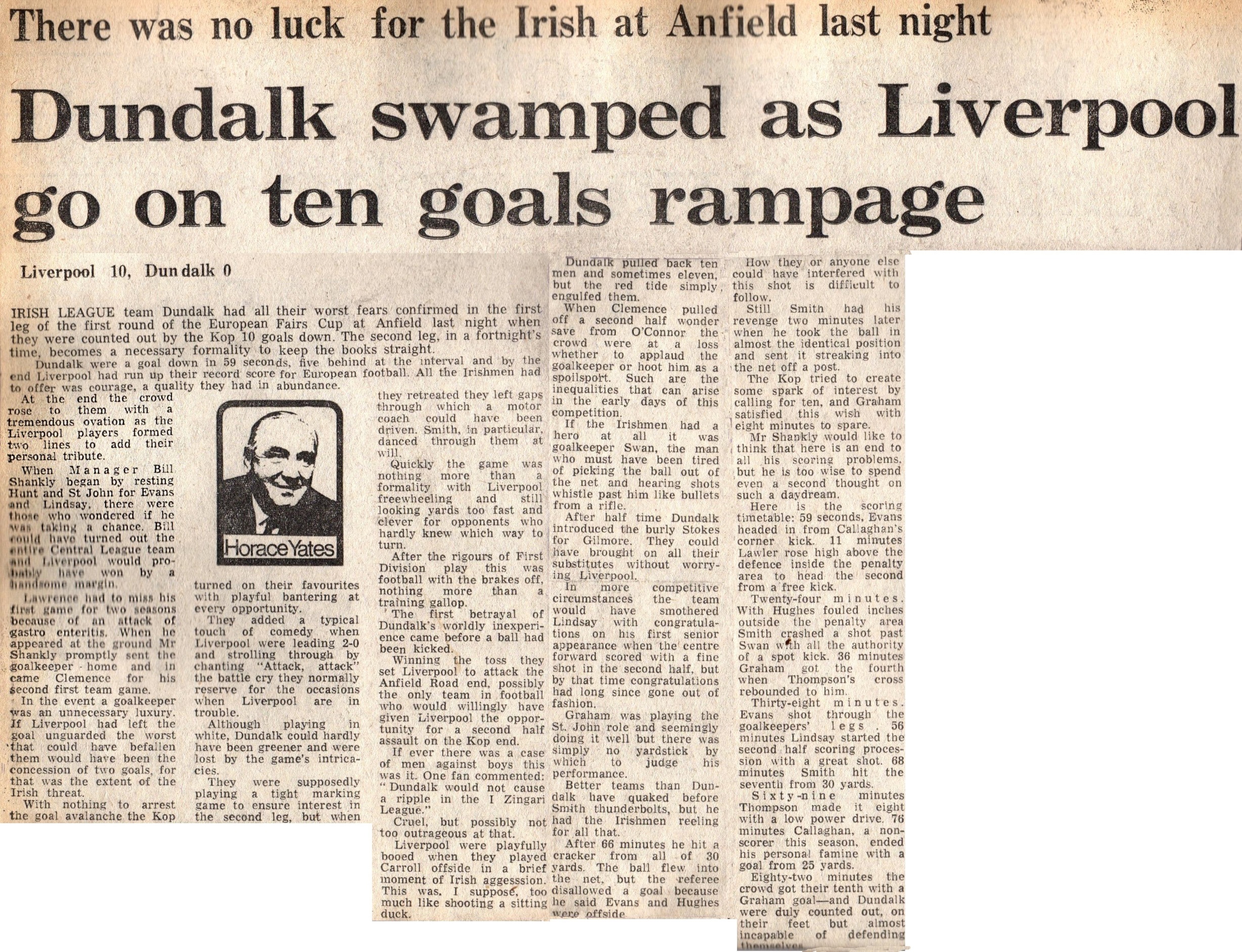 Matchdetails from Liverpool - Dundalk played on Tuesday 16 September ...