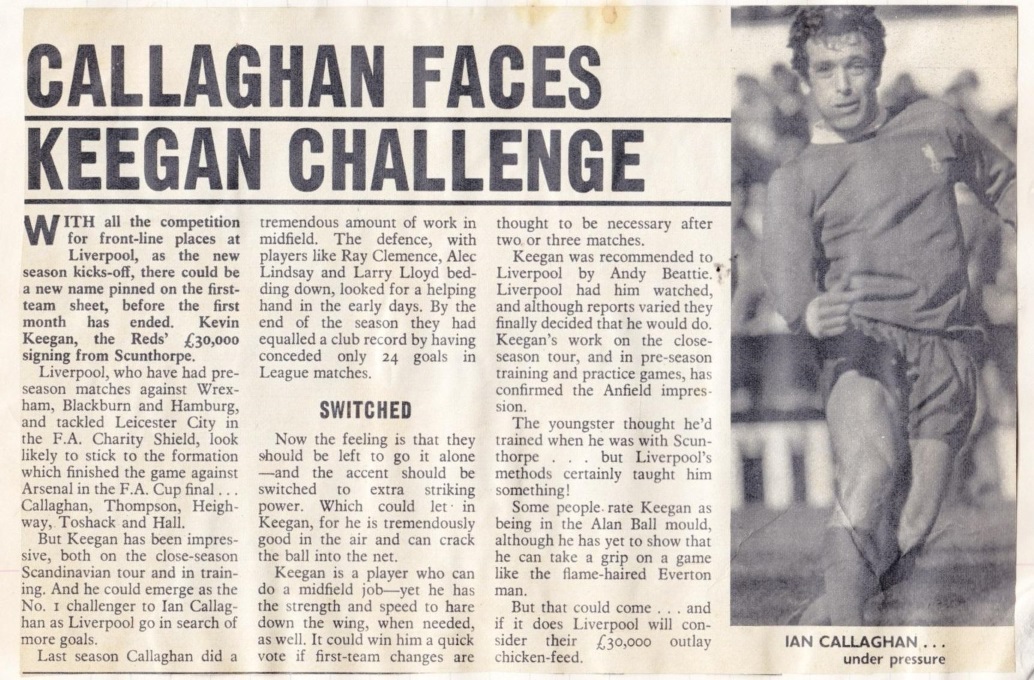 Liverpool career stats for Ian Callaghan - LFChistory - Stats galore ...