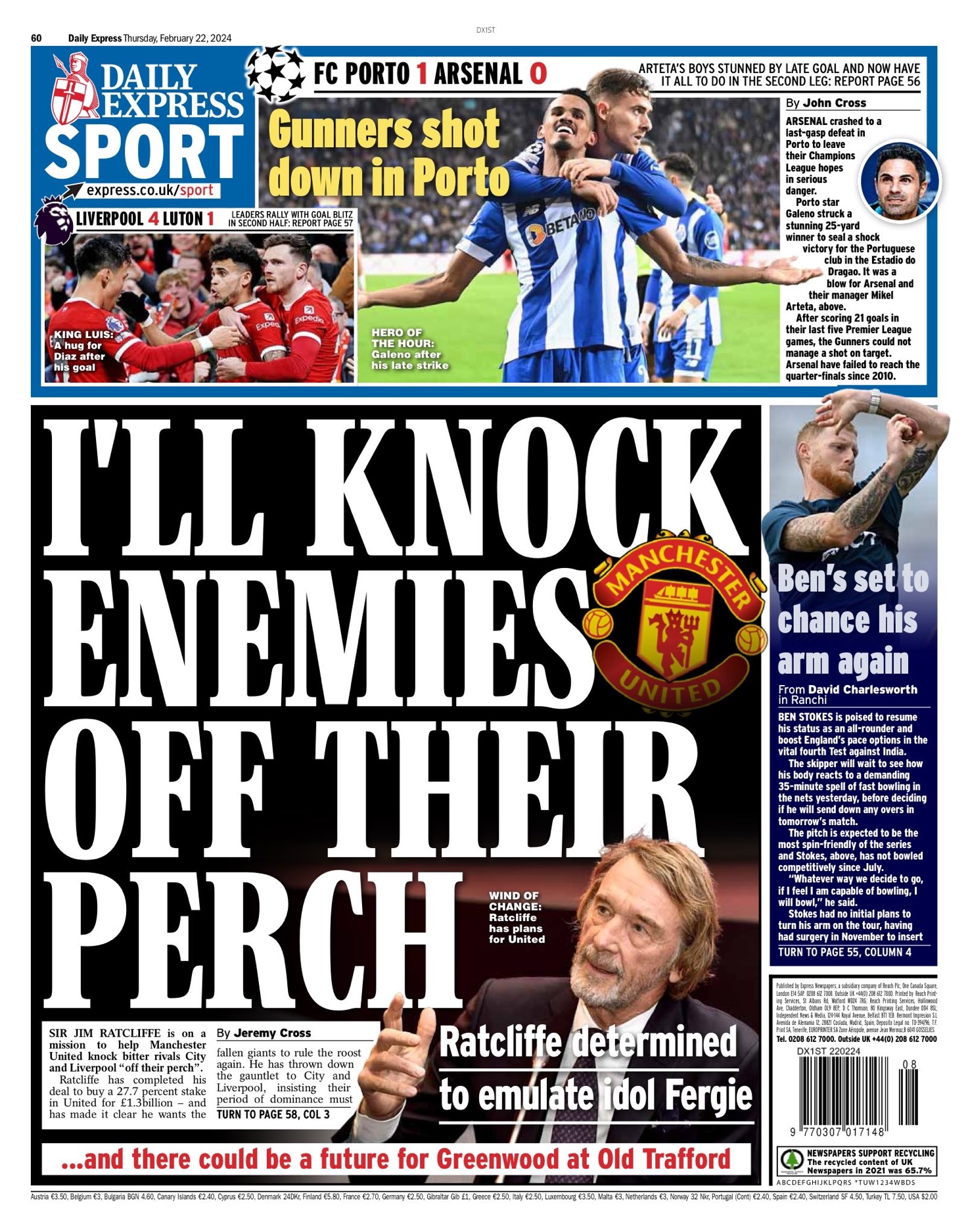 Matchdetails from Liverpool - Luton Town played on Wednesday 21 ...