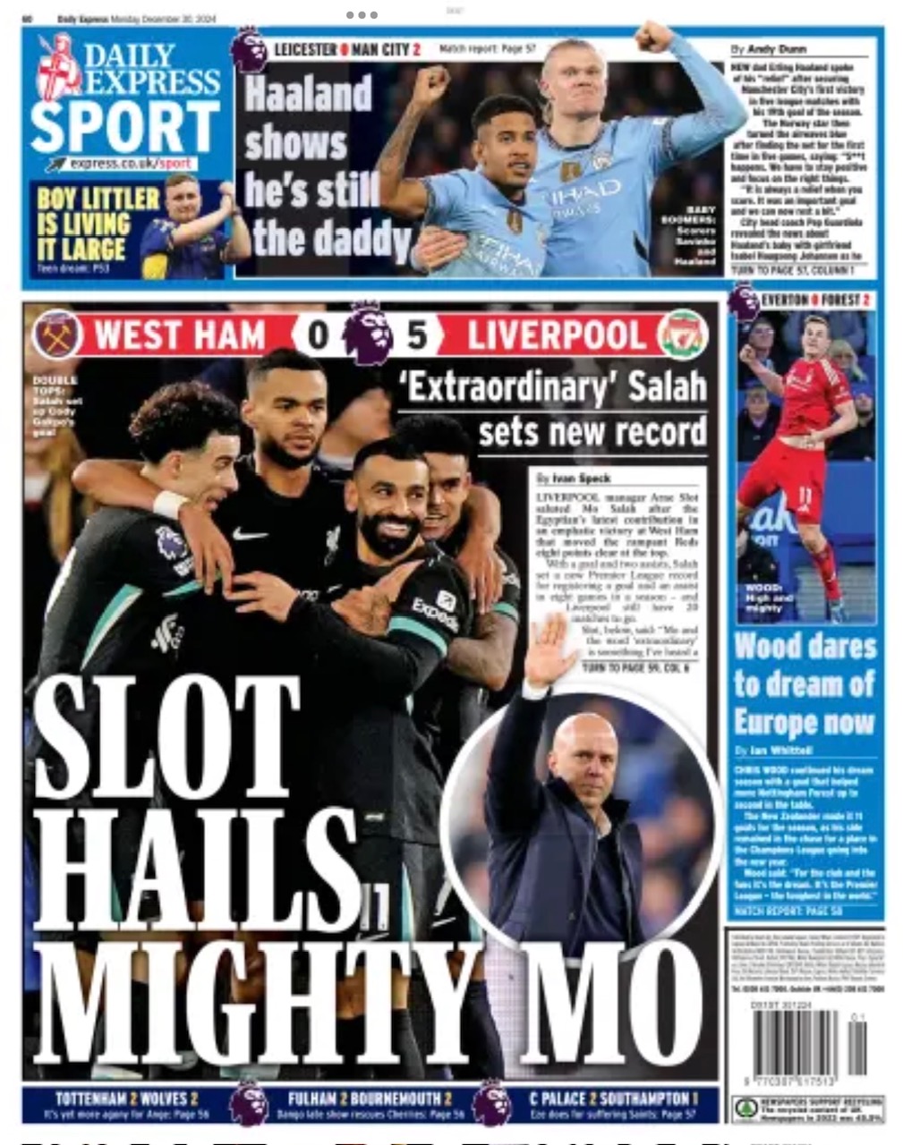 Matchdetails from West Ham United - Liverpool played on Sunday 29 ...