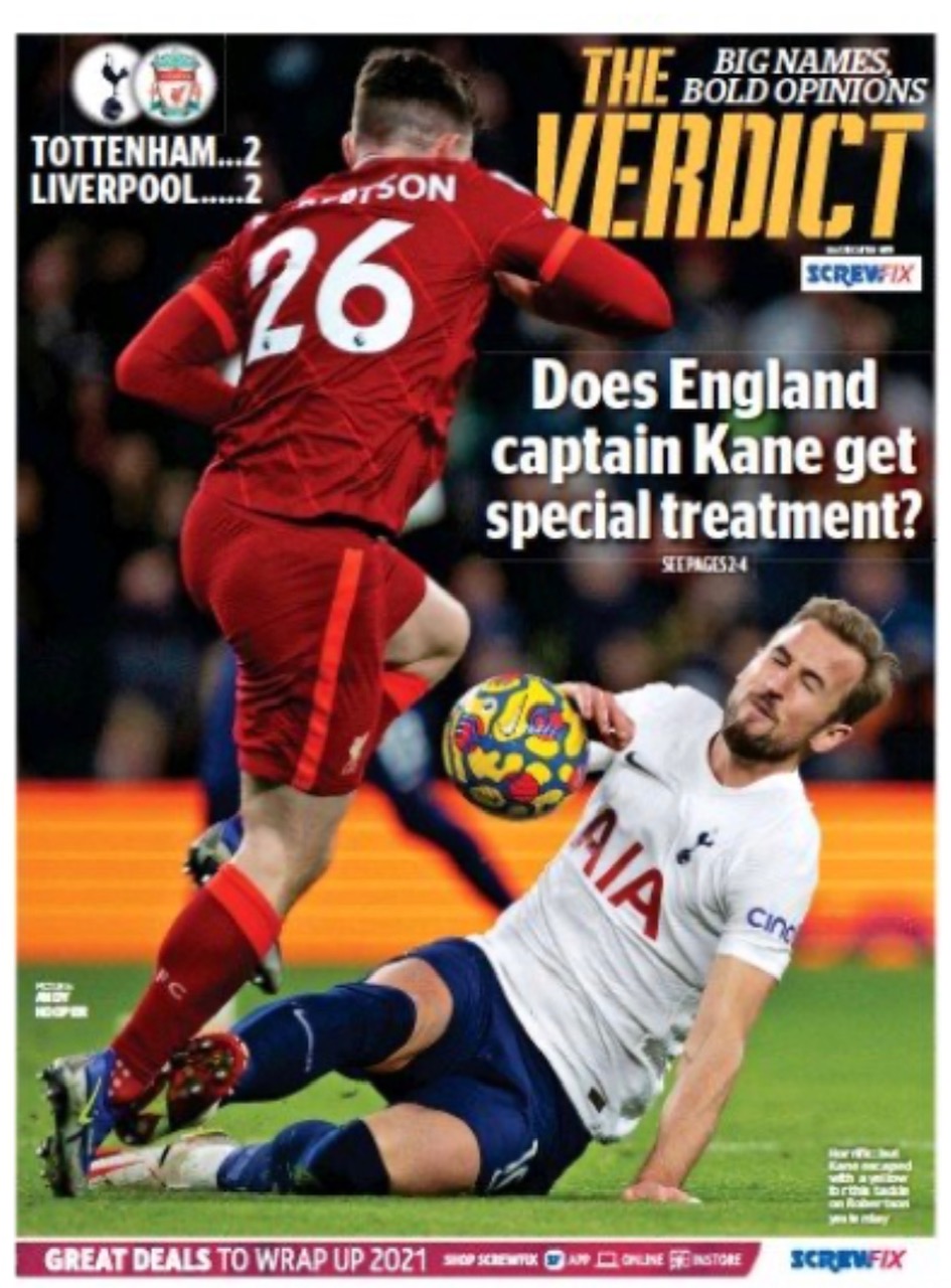 Matchdetails from Tottenham Hotspur - Liverpool played on Sunday 19 ...