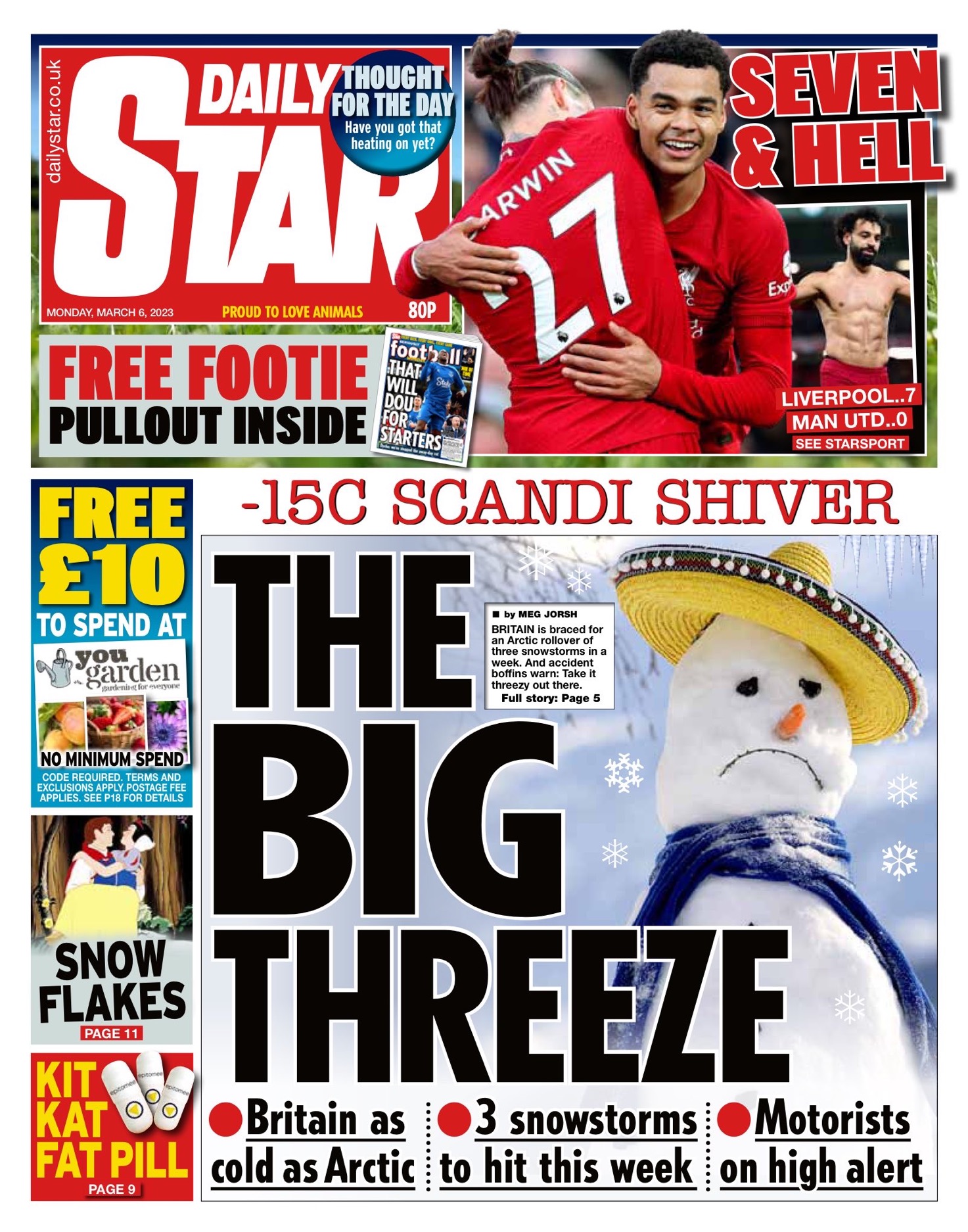 Matchdetails from Liverpool - Manchester United played on Sunday 5 ...