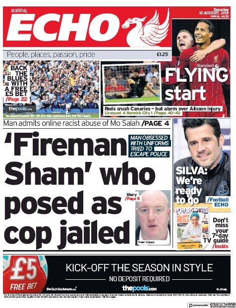 Matchdetails from Liverpool - Norwich City played on Friday 9 August ...