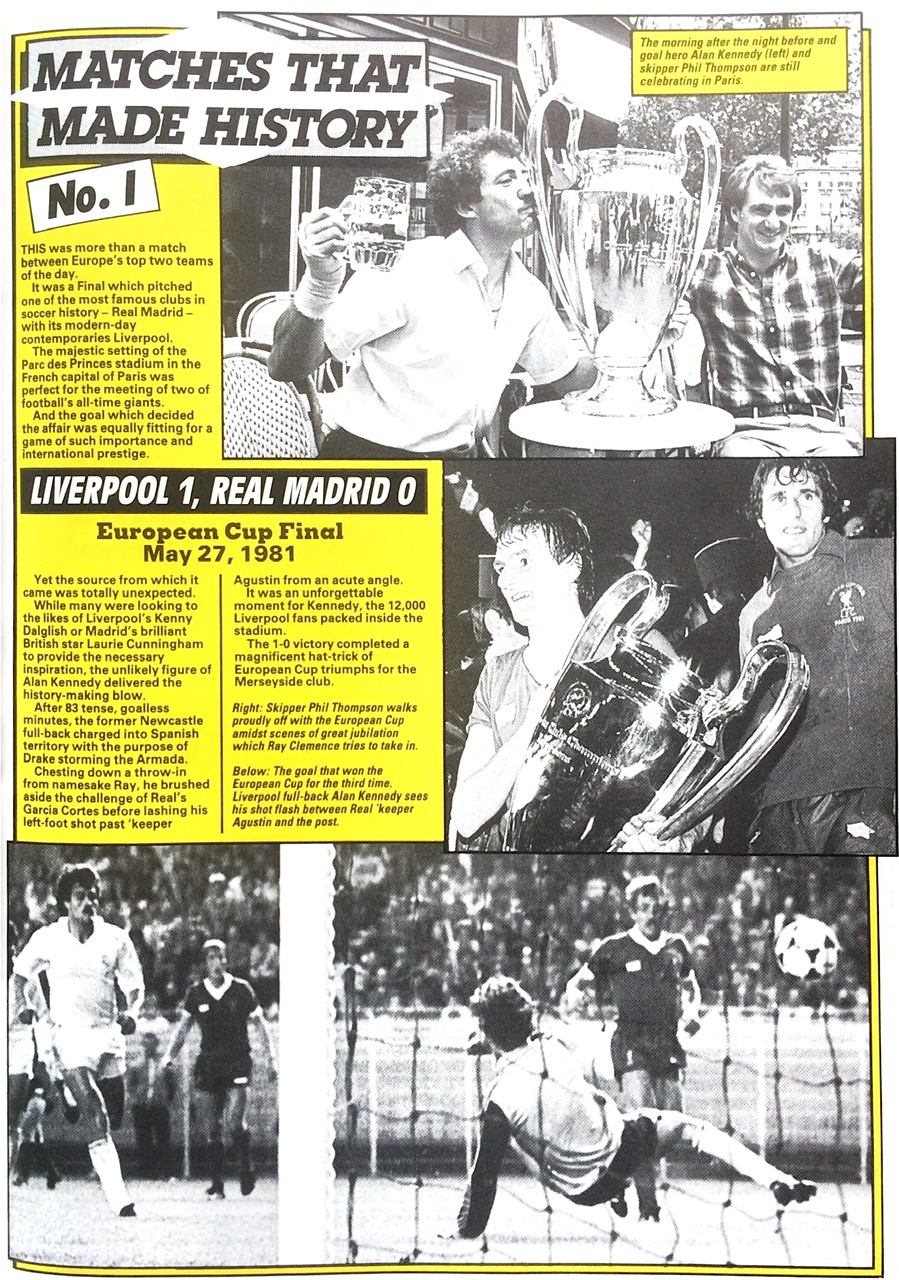 Matchdetails from Liverpool - Real Madrid played on Wednesday 27 May ...