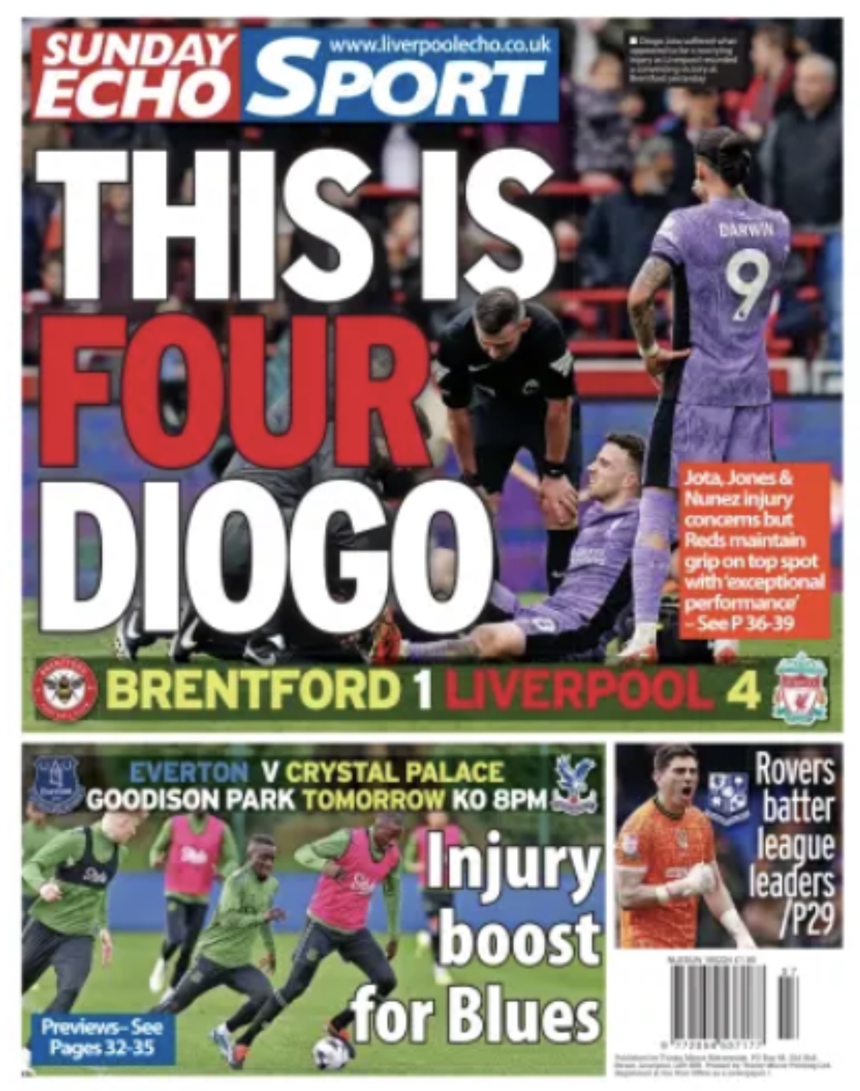 Matchdetails from Brentford - Liverpool played on Saturday 17 February 2024 - LFChistory - Stats ...