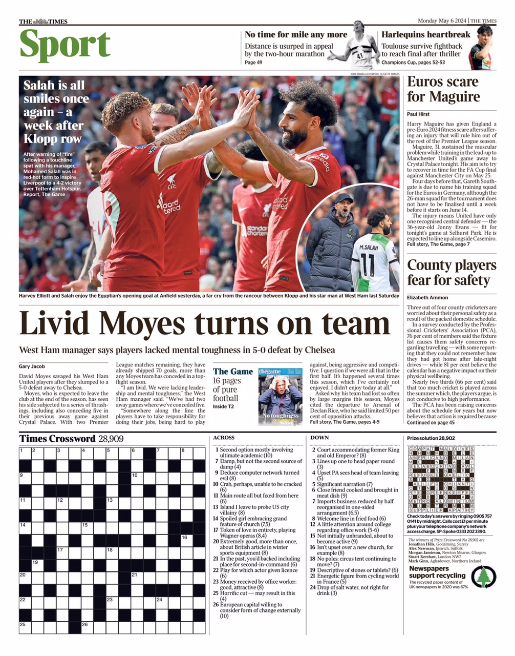 Matchdetails from Liverpool - Tottenham Hotspur played on Sunday 5 May ...