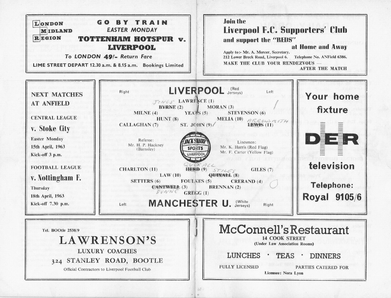Matchdetails from Liverpool - Manchester United played on Saturday 13 ...