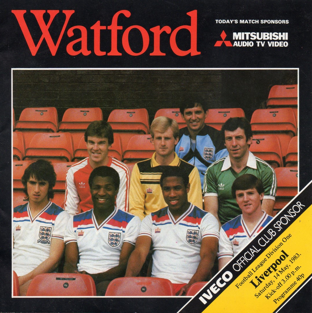 Matchdetails from Watford - Liverpool played on Saturday 14 May 1983 ...