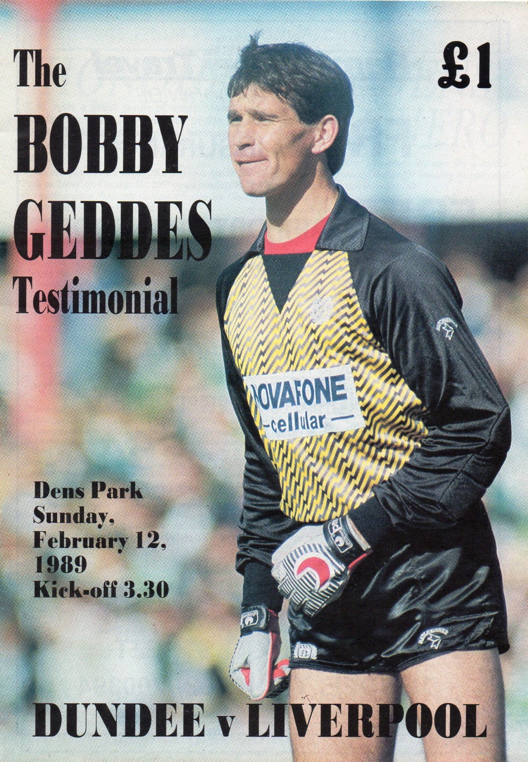 Matchdetails from Dundee - Liverpool played on Sunday 12 February 1989 ...