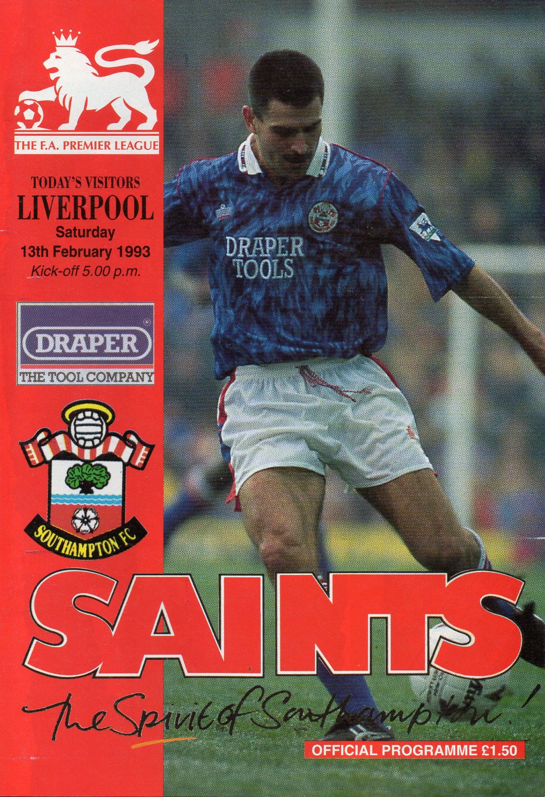 Matchdetails from Southampton - Liverpool played on Saturday 13 ...