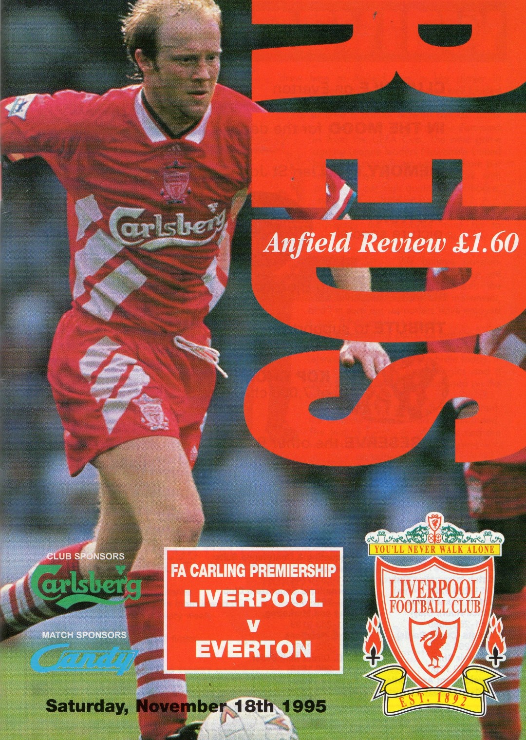 Matchdetails from Liverpool - Everton played on Saturday 18 November ...