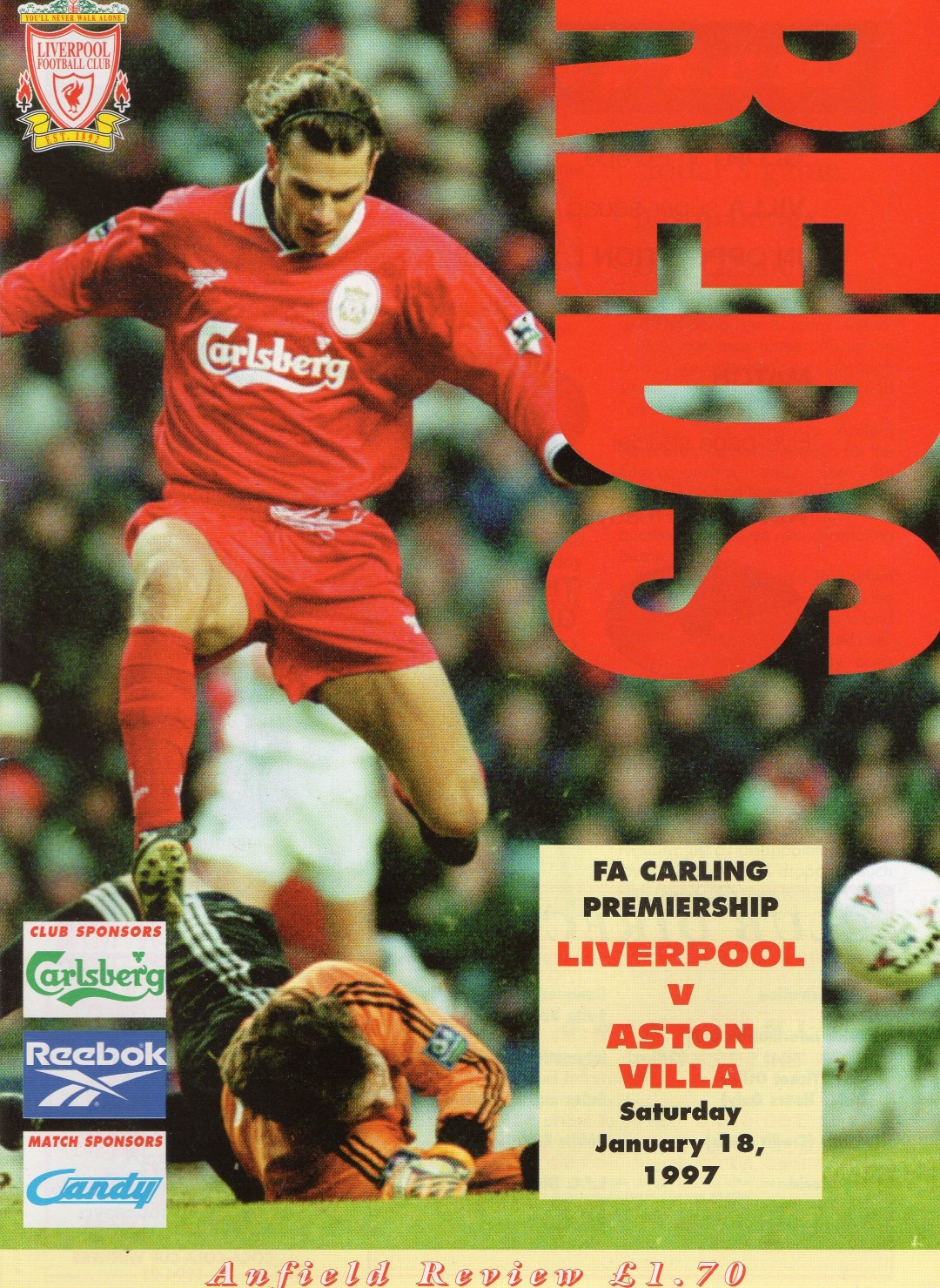 Matchdetails from Liverpool - Aston Villa played on Saturday 18 January ...