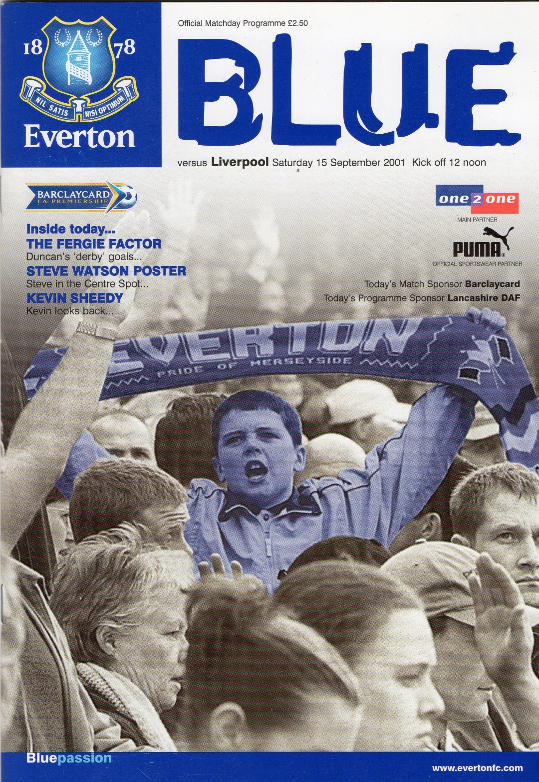 Matchdetails from Everton - Liverpool played on Saturday 15 September ...