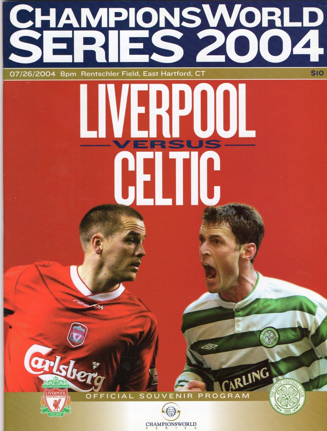 Matchdetails from Celtic - Liverpool played on Tuesday 27 July 2004 ...
