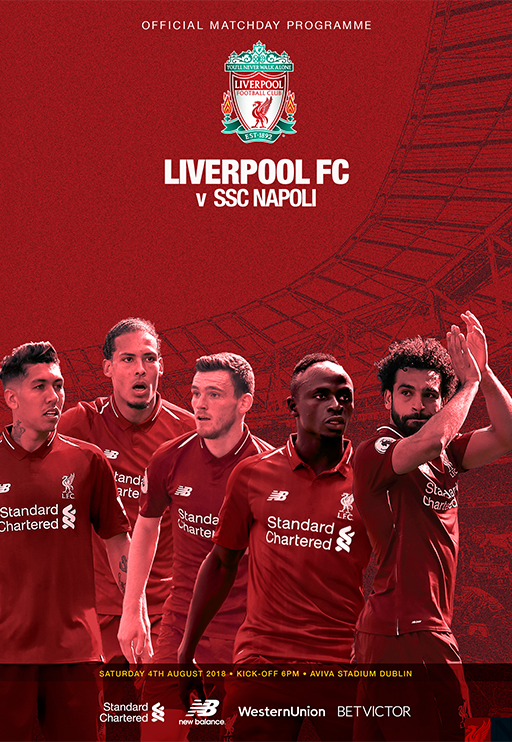 Matchdetails from Napoli - Liverpool played on Saturday 4 August 2018 ...