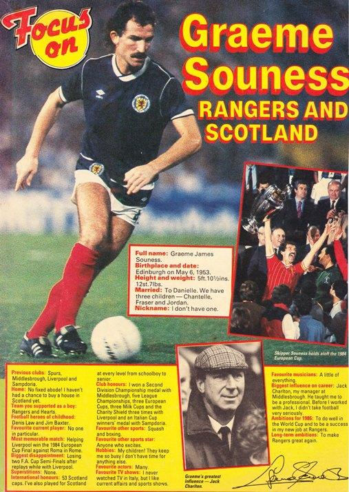 Liverpool career stats for Graeme Souness - LFChistory - Stats galore ...