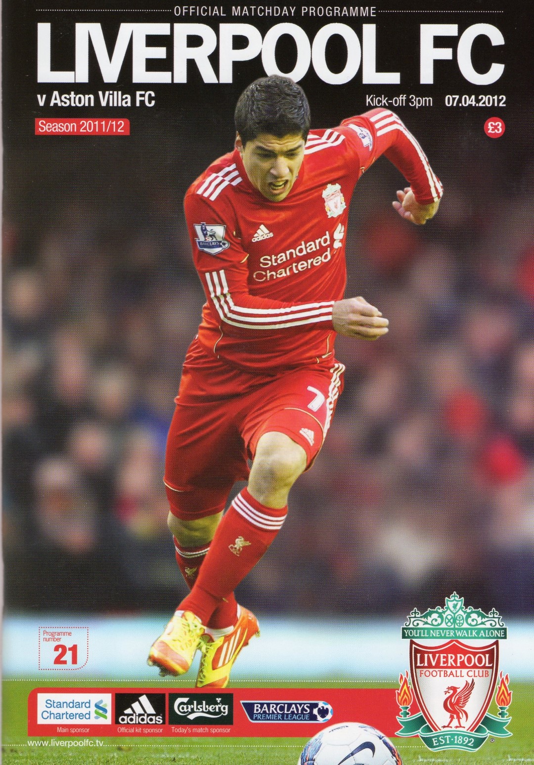 Liverpool career stats for Luis Suarez - LFChistory - Stats galore for ...